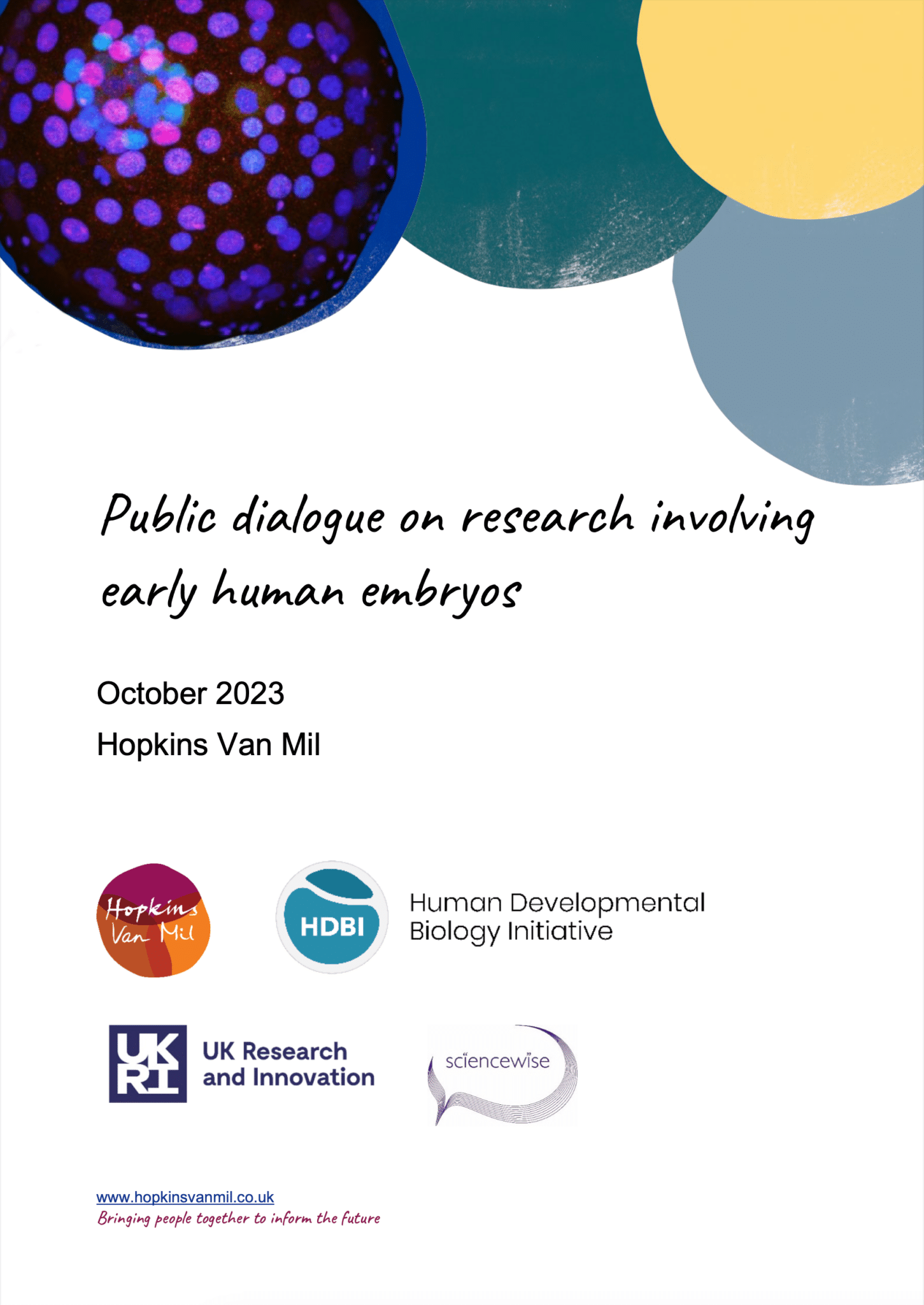 Early Human Embryo Research | Sciencewise